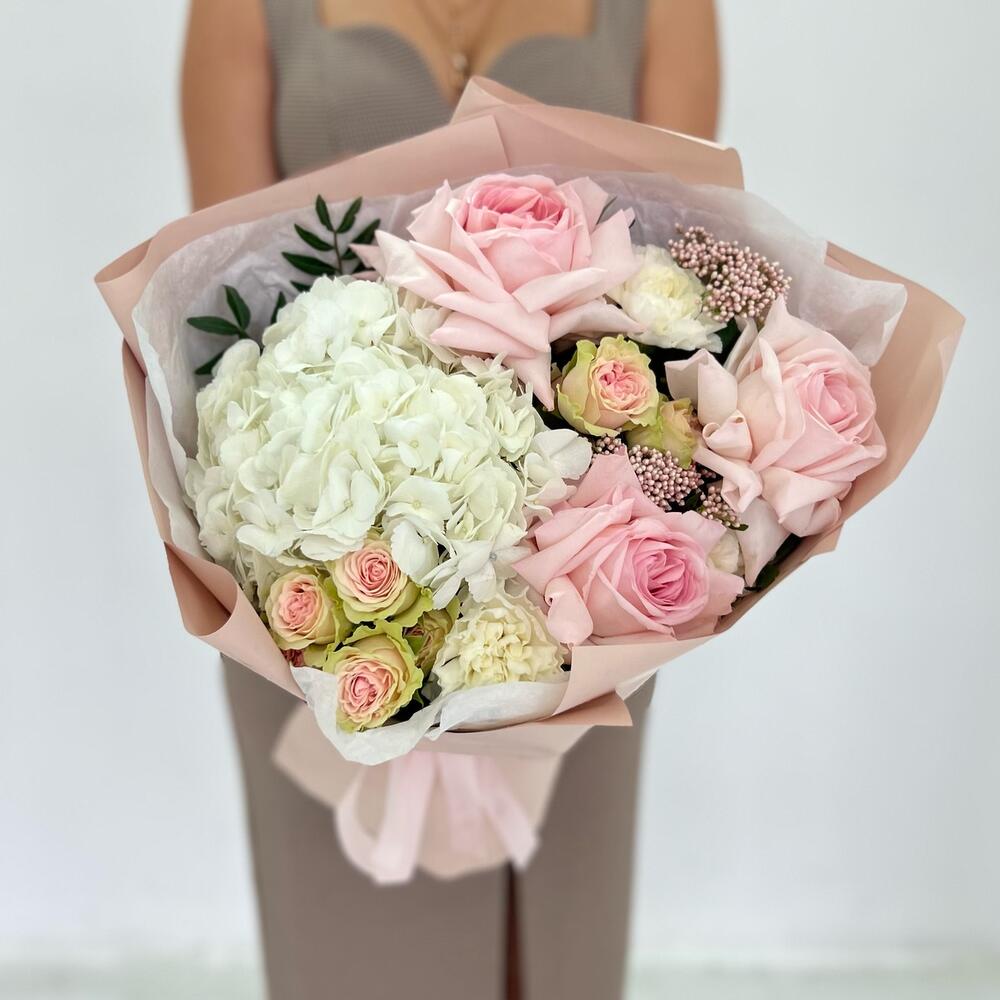 Букет Розовый Бриз, Цветы и подарки в Санкт-Петербурге, купить по цене ...