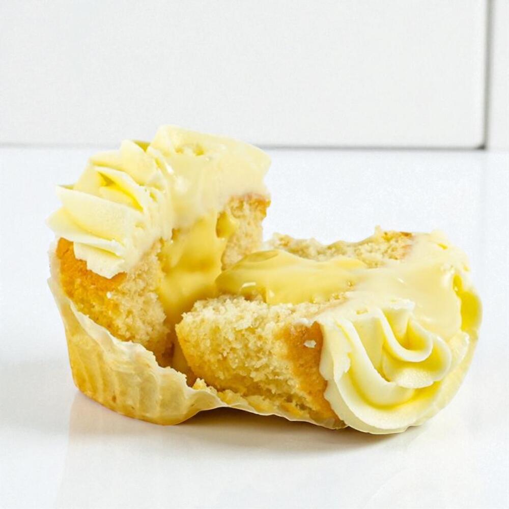 Vanilla Cupcake Signature – Custard Filled Vanilla Cupcake with ...