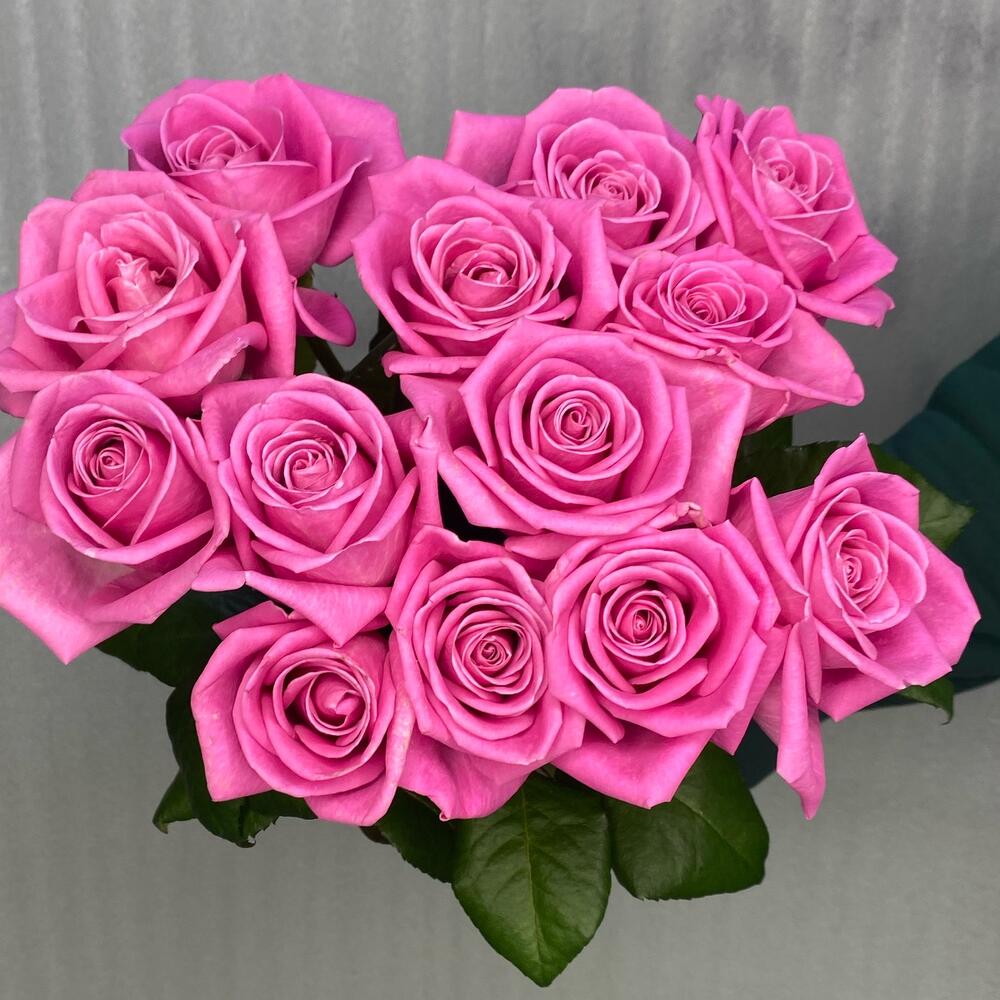 Букет шикарных ароматных розовых роз, Flowers Moscow, Russia, buy at a ...