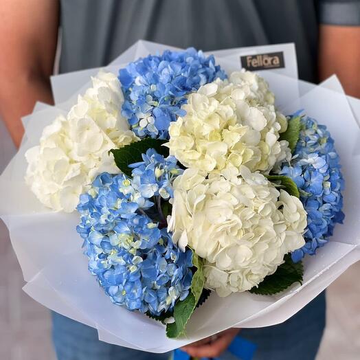 Mixed Hydrangea Bouquet -526, Flowers Dubai, United Arab Emirates, buy ...
