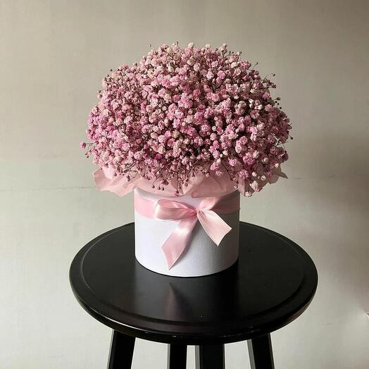 Pink Little Flower Box, Flowers Dubai, United Arab Emirates, buy at a ...