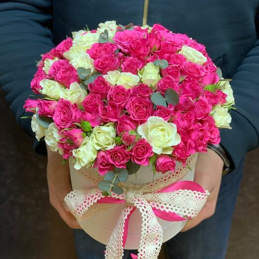 Композиция "Малиновое пралине", Flowers and presents Izhevsk, buy at a ...