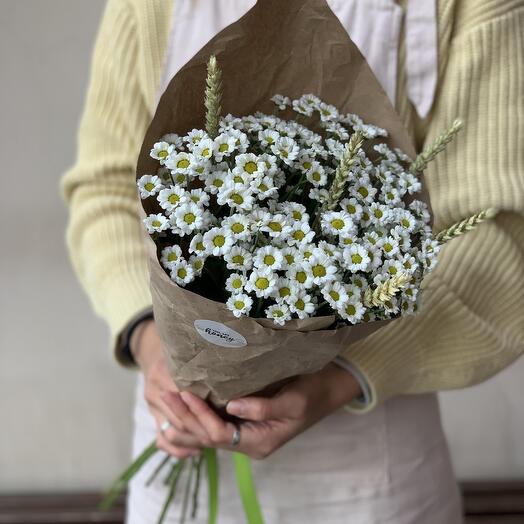 Белые сантини - ромашки / 1058 id, Flowers & Gifts Saint Petersburg ...